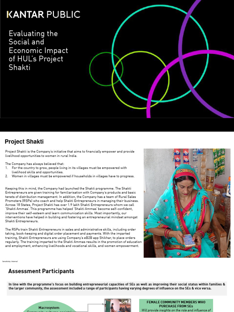Hul Impact Assessment Project Shakti Fy 2022 23 | PDF ...