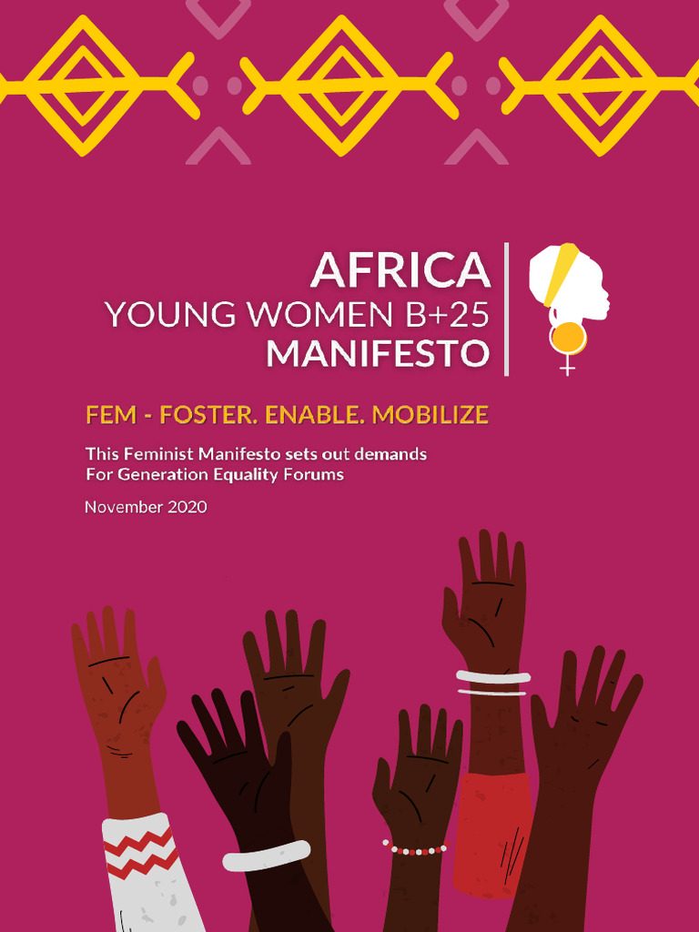 AYWB25 Manifesto en Compressed | PDF | Mental Health | Woman