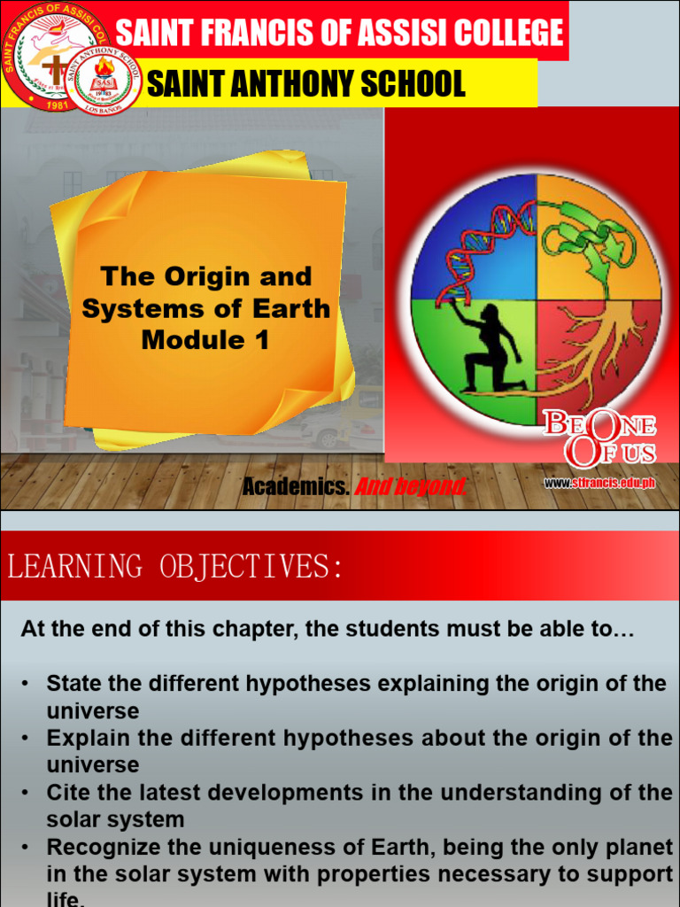 11-EARTH SCIENCE MIDTERM-The - Origin - and - Systems - of - Earth ...