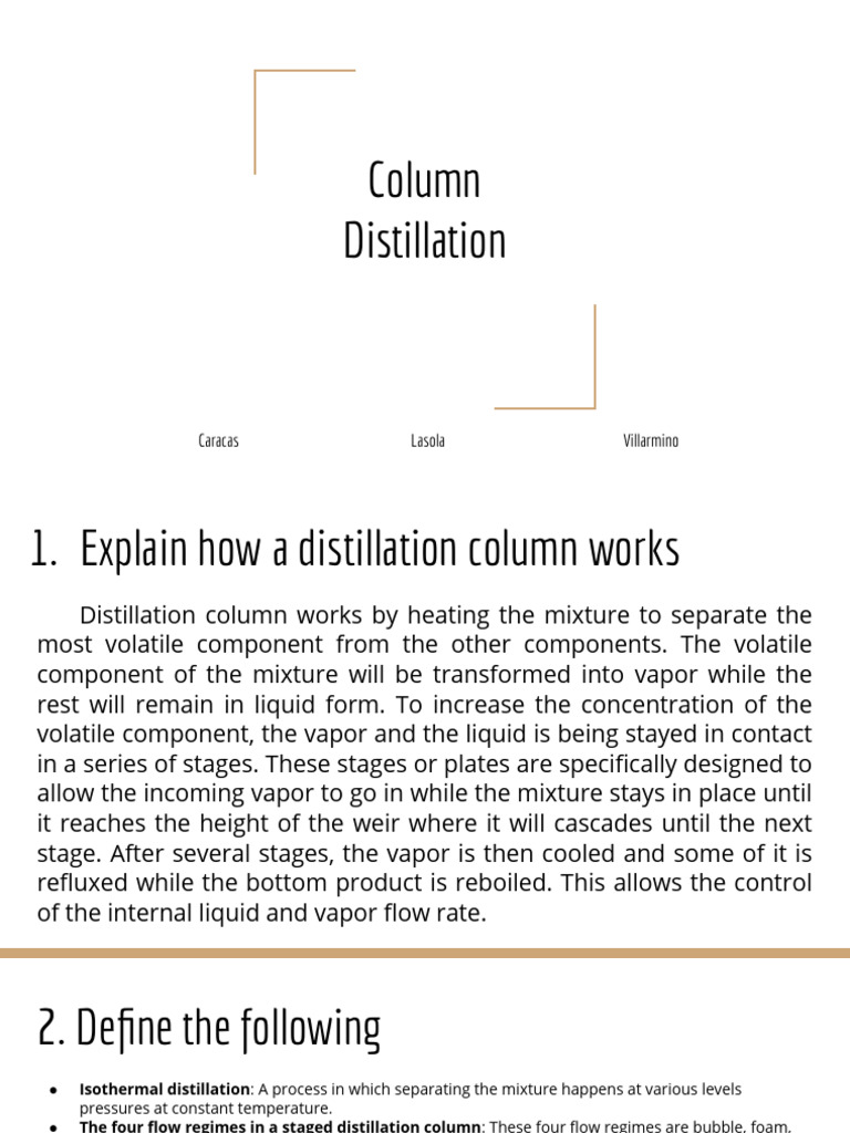 Distillation Assignment PDF | PDF | Distillation | Process Engineering
