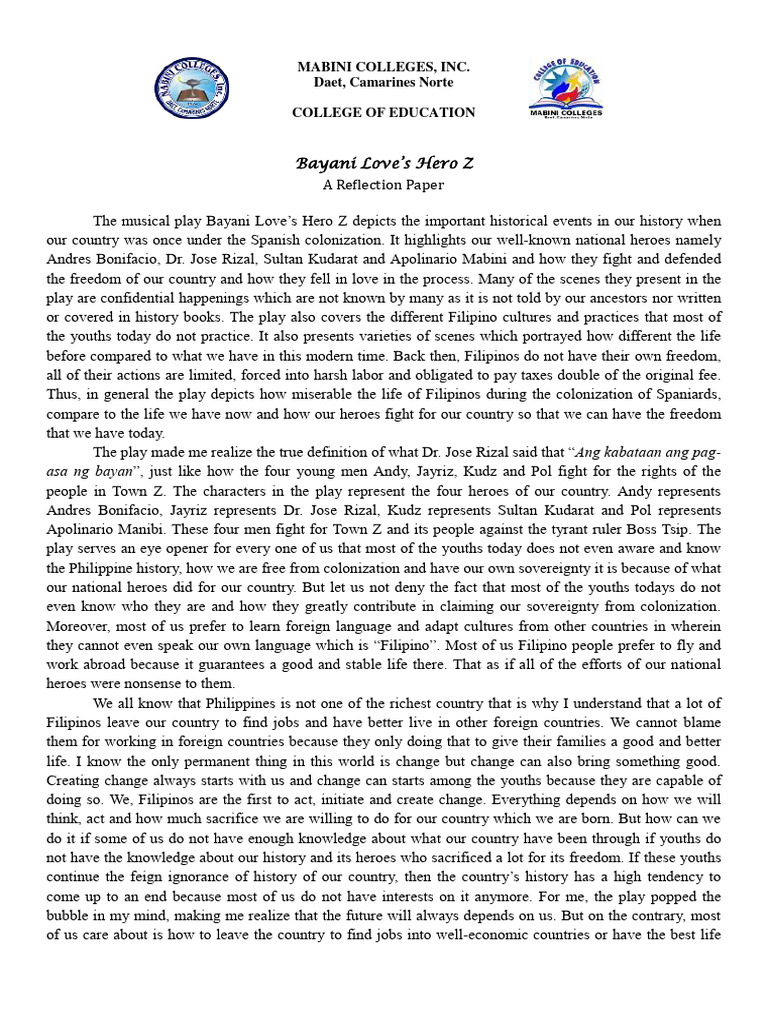 Bayani-Love's-Hero-Z | PDF | Philippines