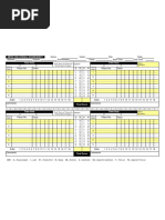 NFHS Volleyball Score Sheet | PDF | Referee | Sports