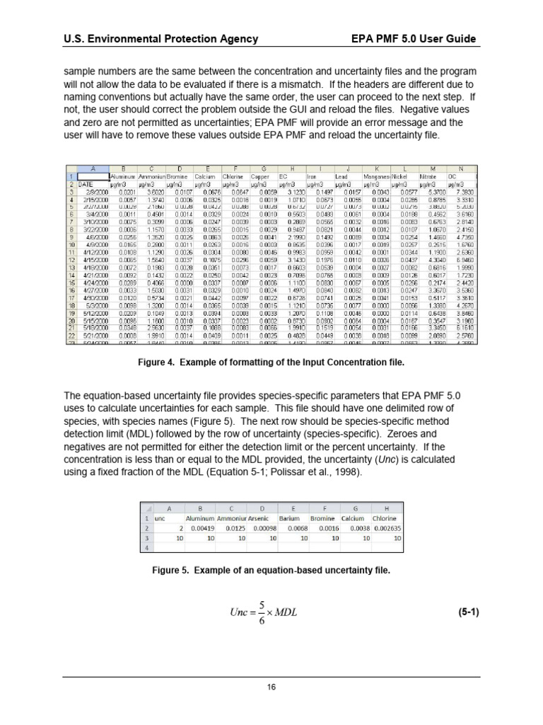 Page No 16-17 of PMF 5.0 User Guide | PDF | Microsoft Excel | Computer File