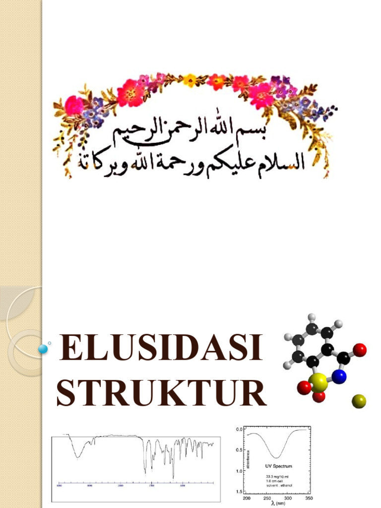 Pertemuan 1 Elusidasi Struktur | PDF