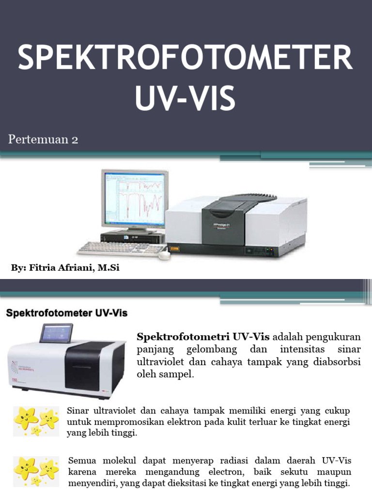 Pertemuan 2 UV-VIS | PDF