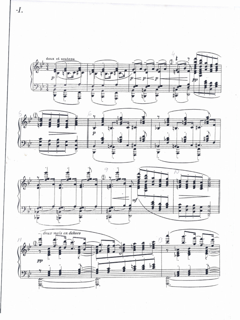 Debussy Preludio 1 A Libro 1 | PDF