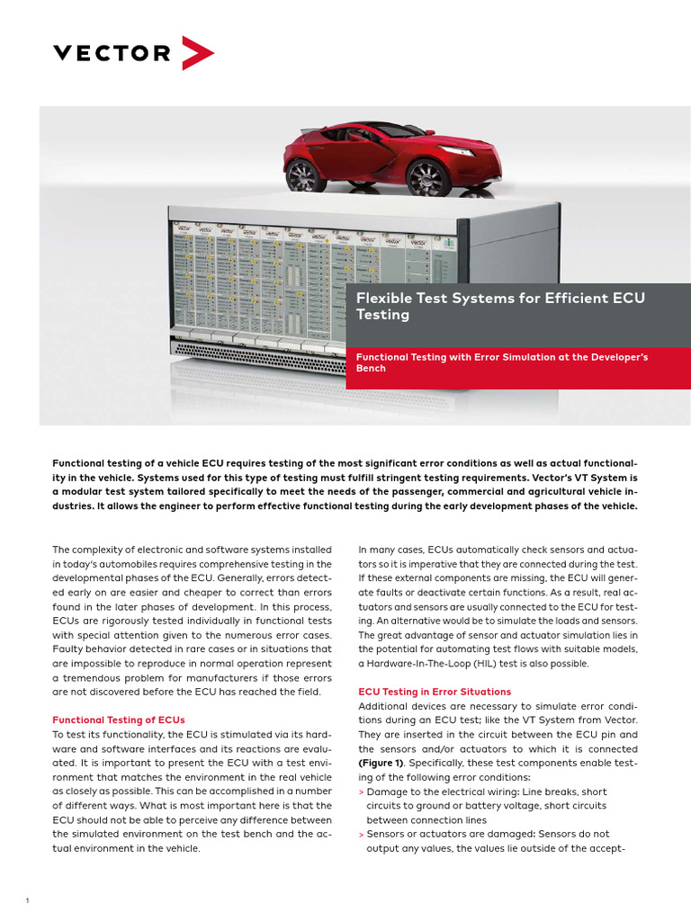 VT System Steuergeraetetest EP 201109 PressArticle en | PDF | Power ...