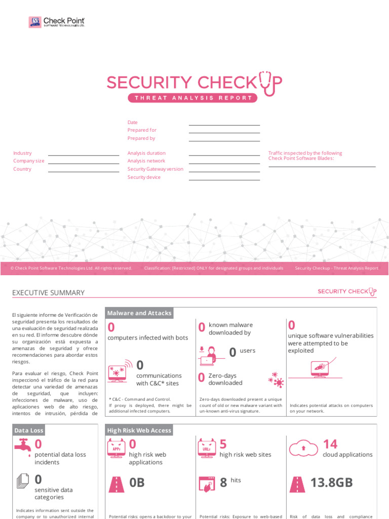 Reporte de Seguridad Checkpoint - Security Checkup Feb 2 2023 08 00 18 586 AM | PDF | Malware ...