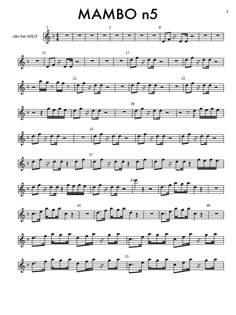 Mambo N5 | PDF