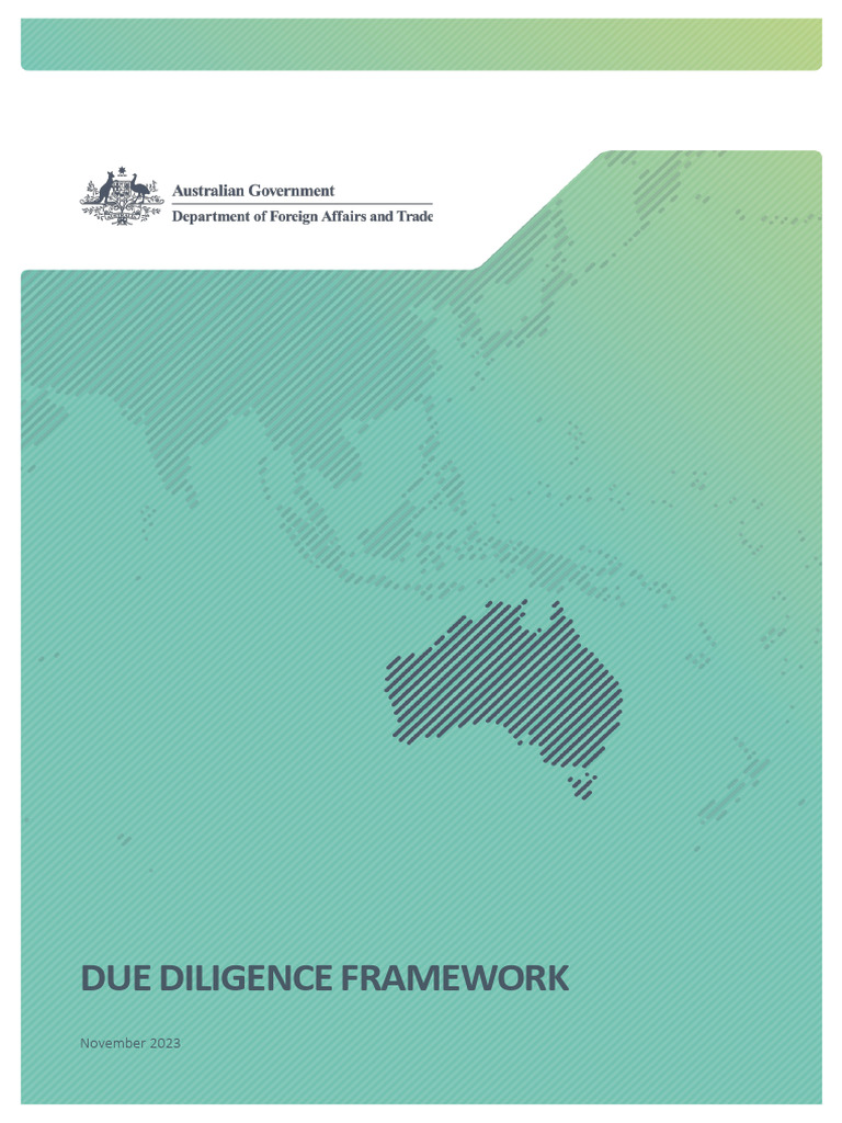 due-diligence-framework | PDF | Due Diligence | Risk