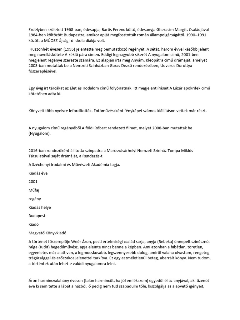 Bartis | PDF