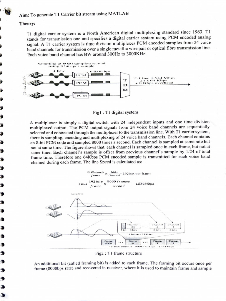 Exp 5 PCM TDM | PDF | Multiplexing | Computing