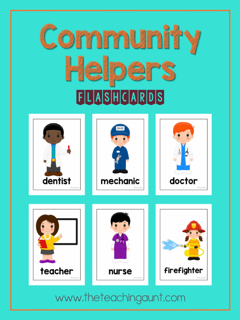 Community Helpers 8.5 | PDF