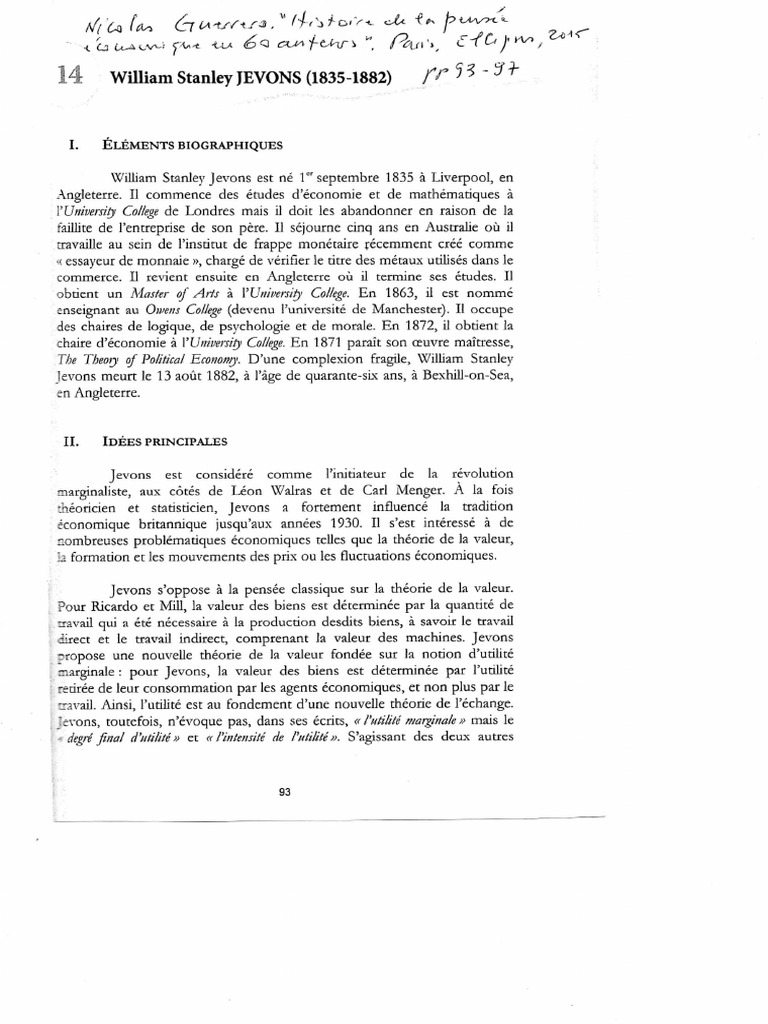 TD2 - AE2 - 3. Jevons - Guerrero | PDF