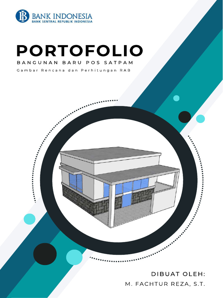 Portofolio Bangunan Pos Satpam M. Fachtur Reza | PDF
