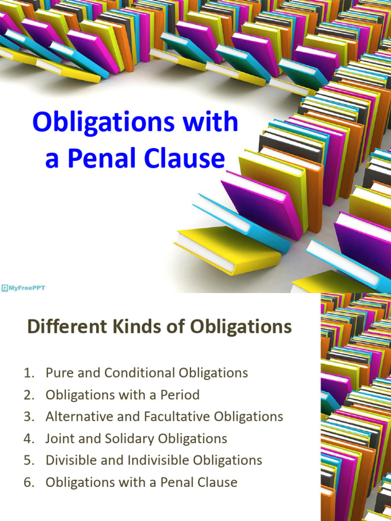 Understanding Obligations with Penal Clauses | PDF | Damages | Breach ...