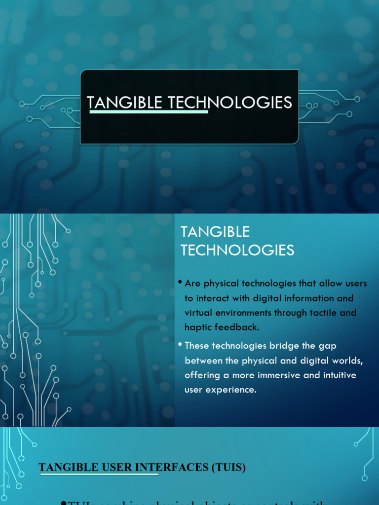 Lec1 Tangible-Technologies | PDF | Intangible Asset | Financial Accounting