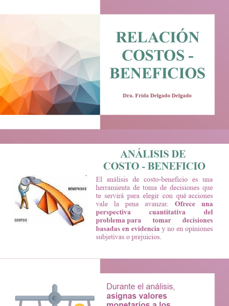 Relación Costo-Beneficio | PDF | Indicador de rendimiento | Análisis ...