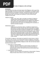 Principles of Indigenous Creative Crafts | PDF | Concrete | Pottery