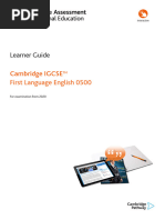 Learners Guide 9093 | PDF | Language Acquisition | English Language