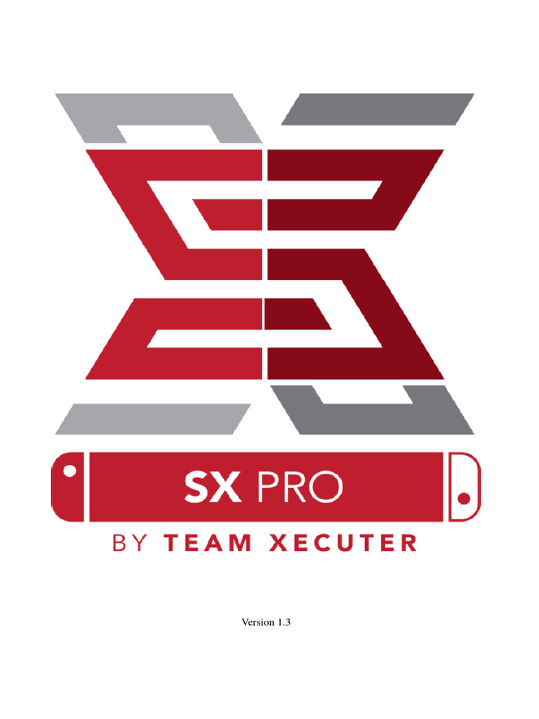 (TC) SX Pro v1.3 | PDF