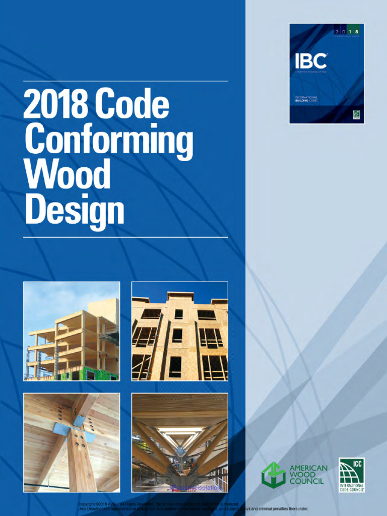 2018 Code Conforming Wood Design Updated ICC | PDF | Lumber | Framing ...