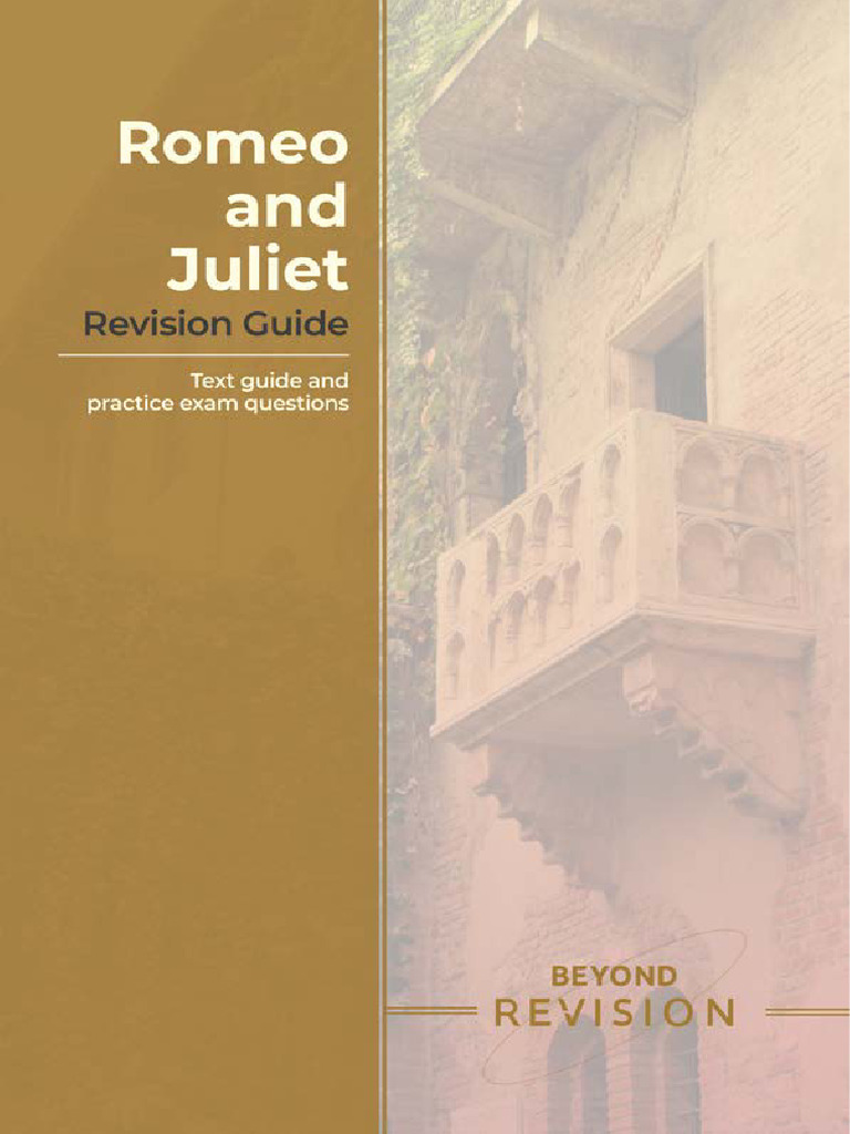 KS3 Romeo & Juliet Study Guide | PDF | Characters In Romeo And Juliet ...