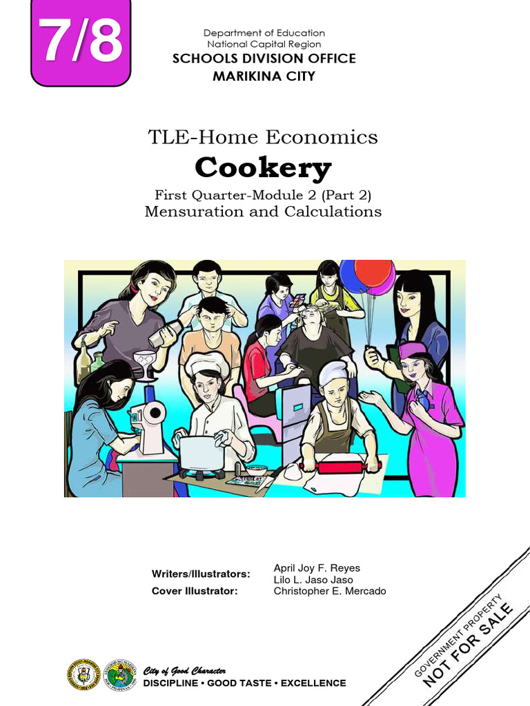 TLECookery Grade7 8 QTR1 Module2Part2 | PDF | Cost | Prices