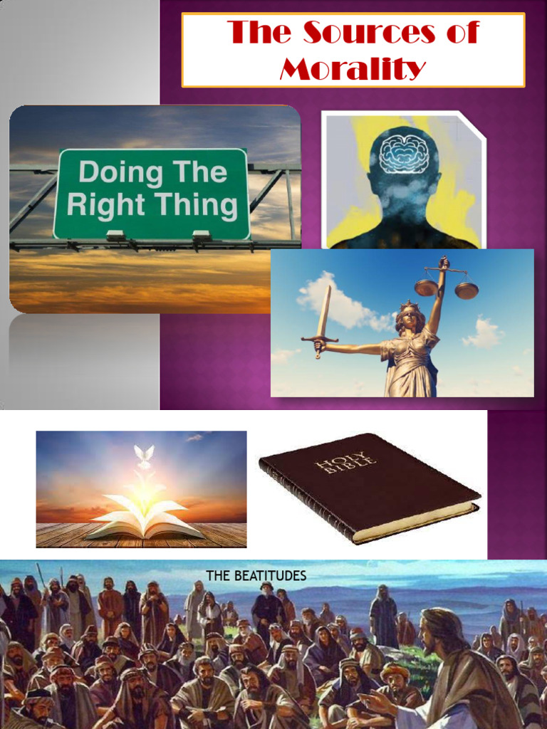 4 +sources+of+morality | PDF | Intention | Morality