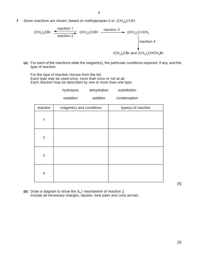 Unit-10 & 21 HHW Organic Merged Past Paper Worksheet | PDF | Chemical ...