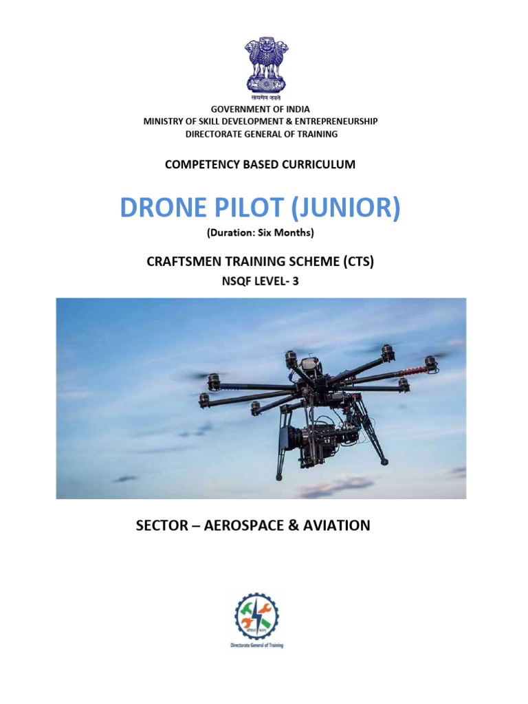 RPA Drone Pilot - CTS2.0 - NSQF-3 | PDF | Unmanned Aerial Vehicle | Air ...