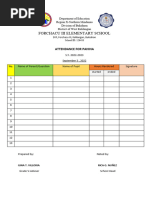 School Form 2 (SF 2) - Blank Template | PDF