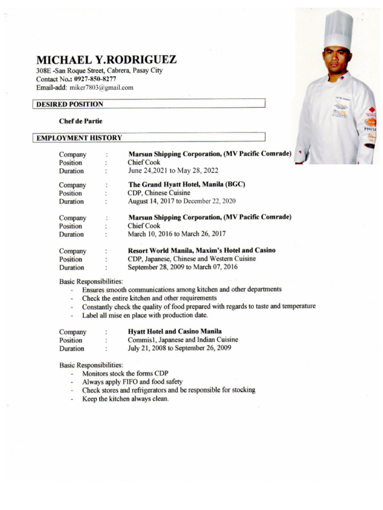 Michael-Rodriguez Resume | PDF