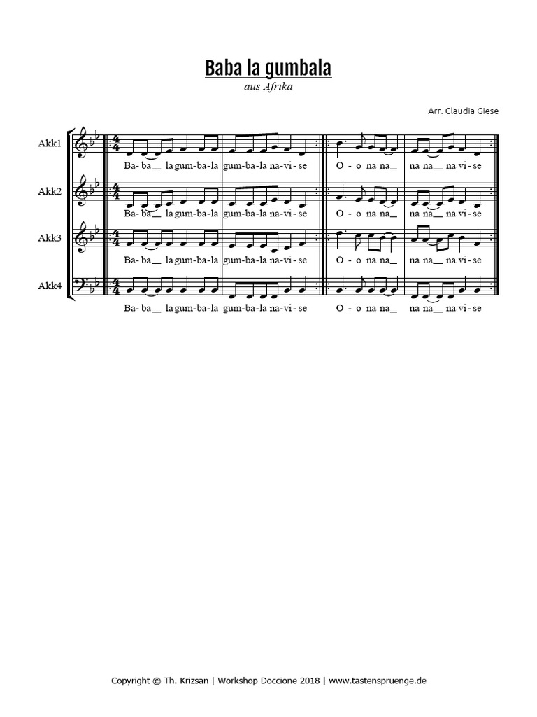 Baba La Gumbala | PDF