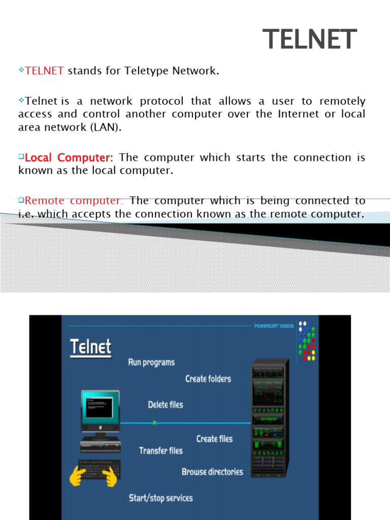 Telnet | PDF | Computer Network | Computer Terminal