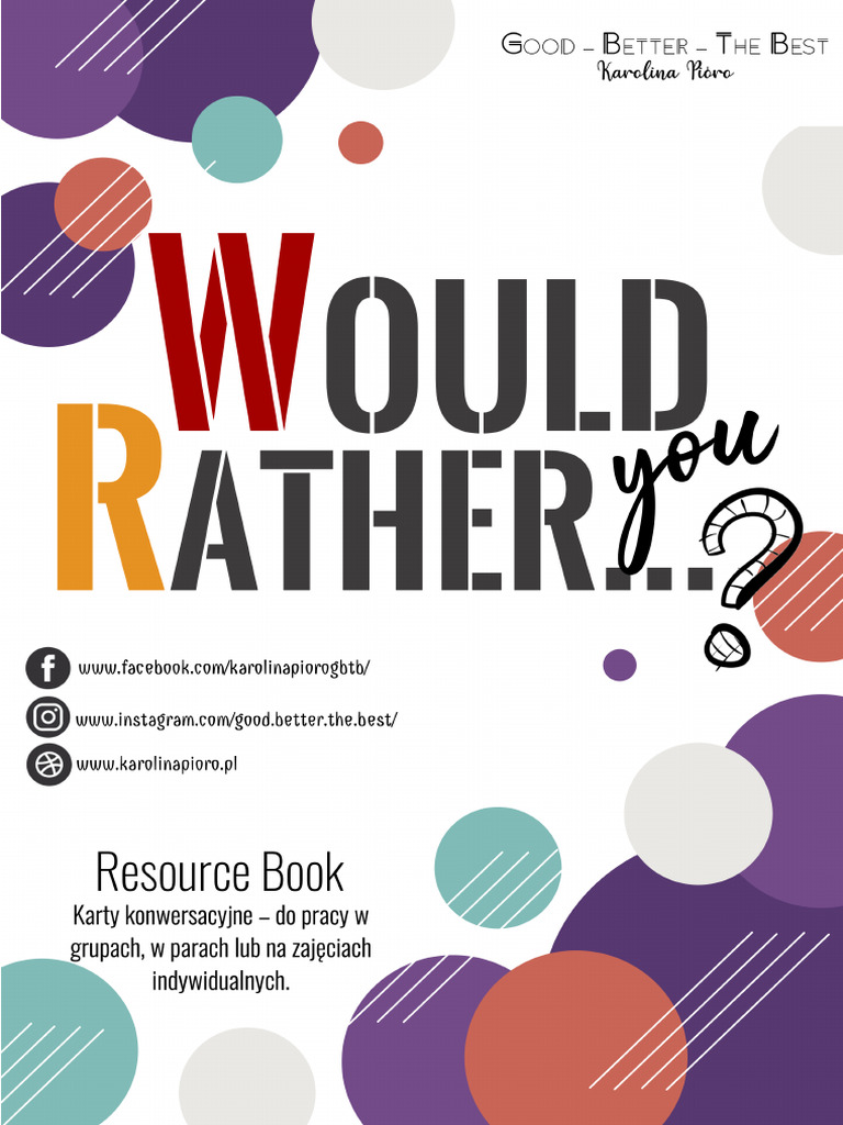 Would You Rather Personality | PDF
