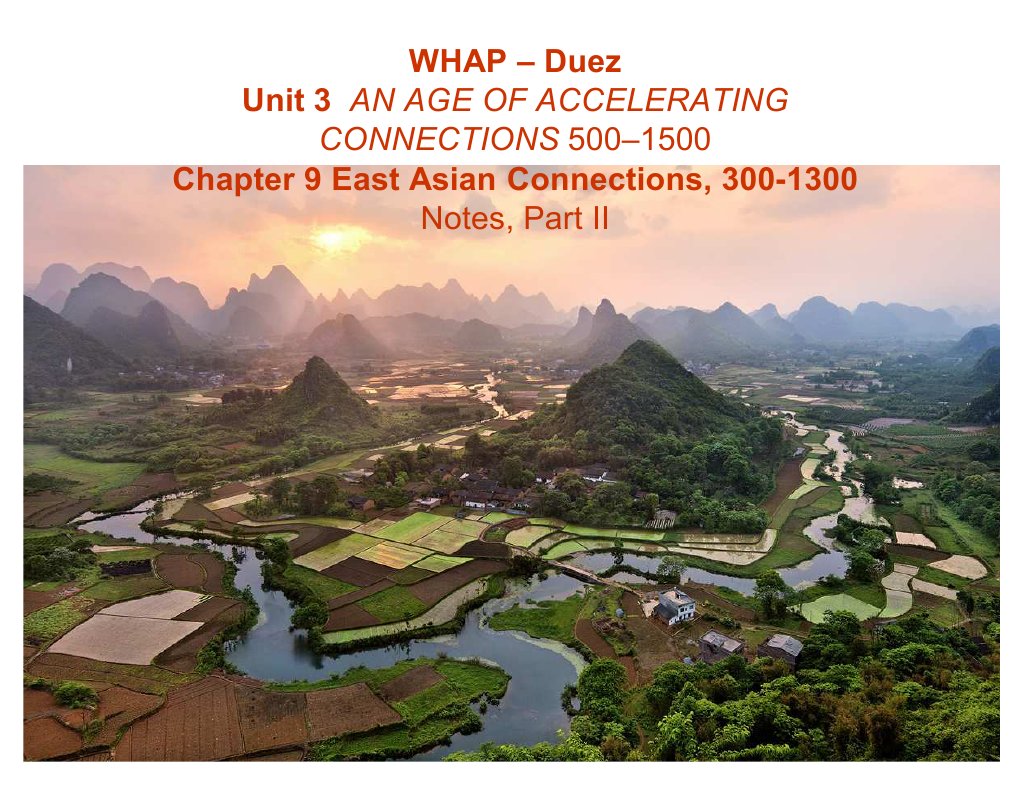 WHAP Chapter 9 Notes Part II | PDF | Samurai | Zen