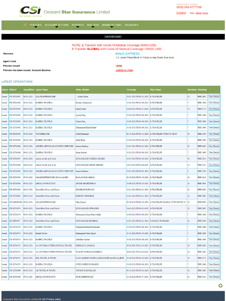 Home - Crescent Star Insurance | PDF