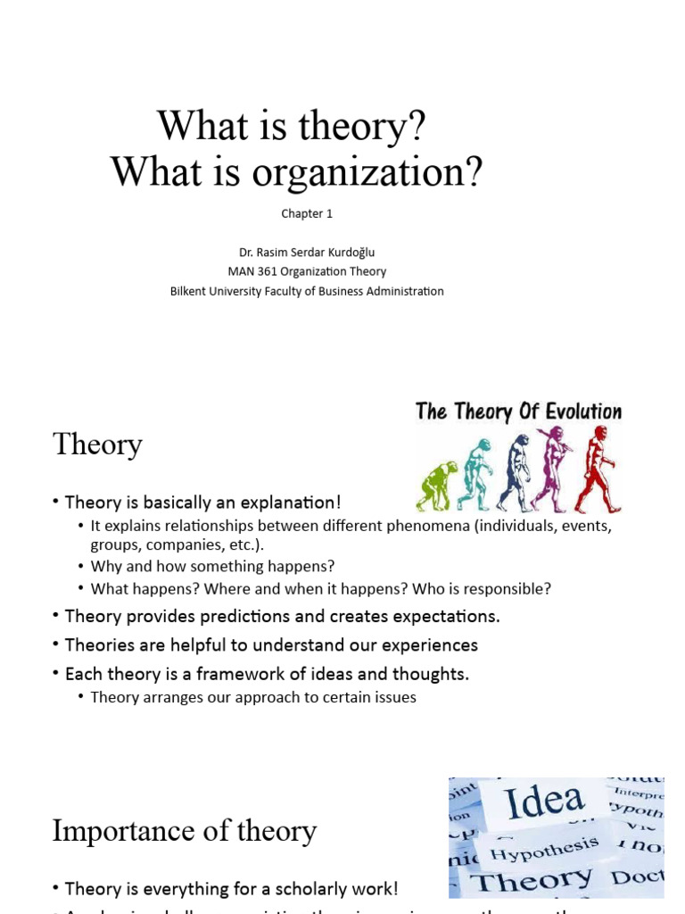 Chapter 1 Introduction | PDF | Organizational Behavior | Theory