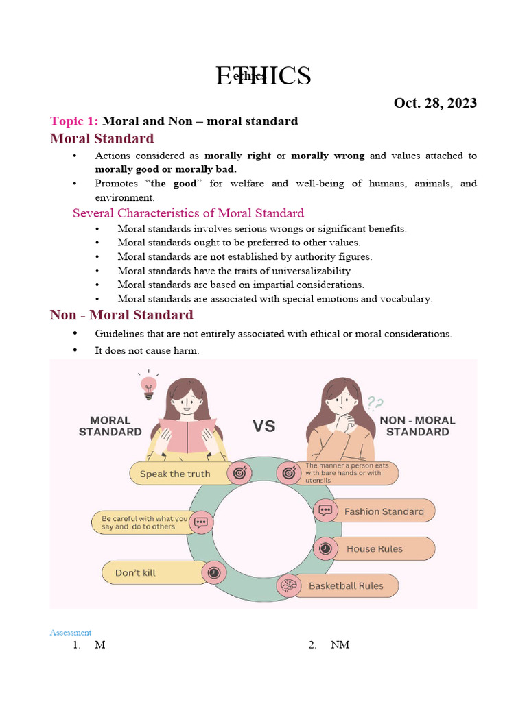 Ethics | PDF | Relativism | Morality