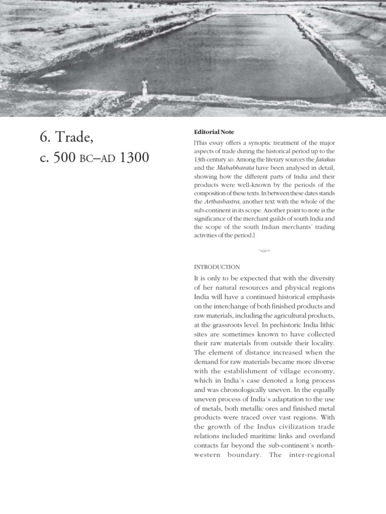 Trade (500 BC To 1300 AD) | PDF | Trade | Babylon