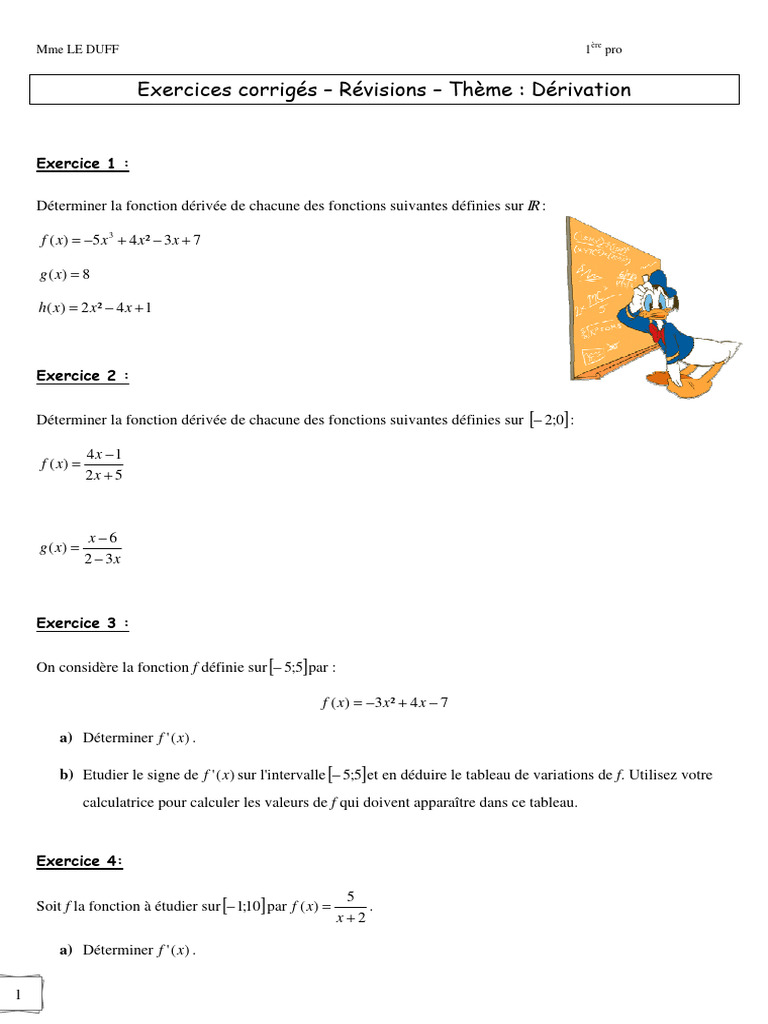 Deriv | PDF | Fonction (Mathématiques) | Tangente (géométrie)