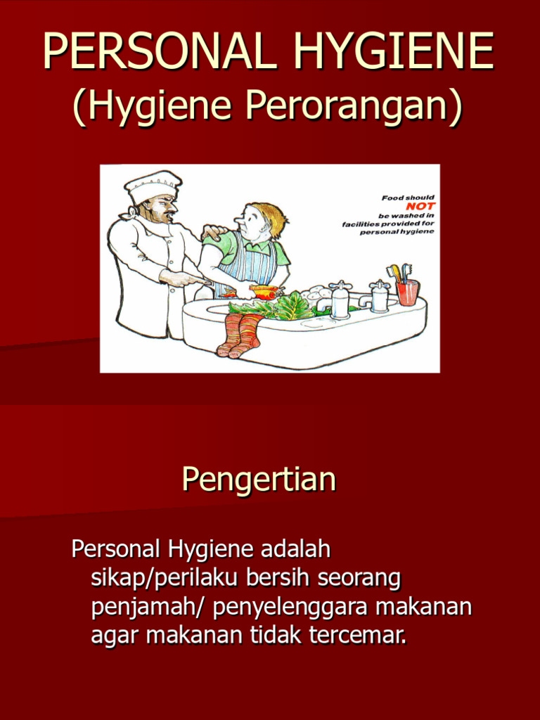 Personal Hygiene | PDF