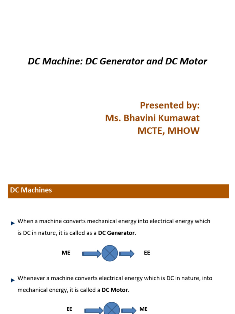 DC Machine | PDF | Electric Motor | Electromagnetic Induction