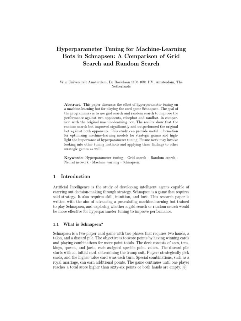 36 Hyperparameter Tuning For Mach-Report | PDF | Statistical ... 36 Hyperparameter Tuning For Mach-Report | PDF | Statistical ...