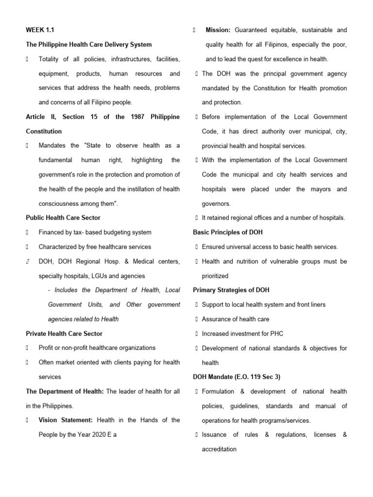 CHN 2 Prelims | PDF | Health Care | Preventive Healthcare