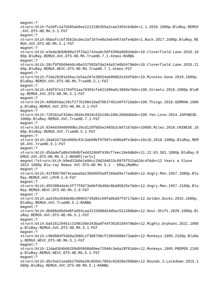 Remux | Download Free PDF | Blu Ray | Sound Production Technology