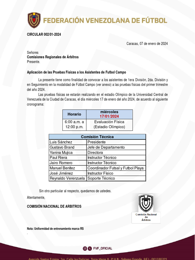 Circular 002 001 2024 | PDF