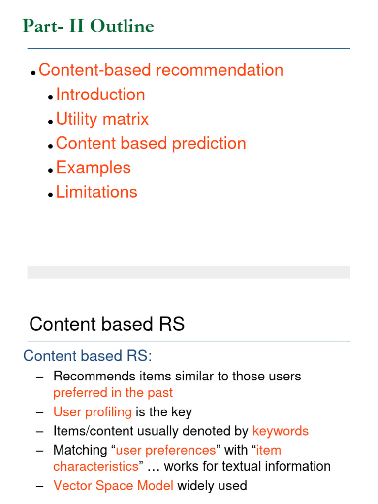 Chapter4 - Web Based Personalization Systems - Part0 - Introduction | PDF | Matrix (Mathematics ...