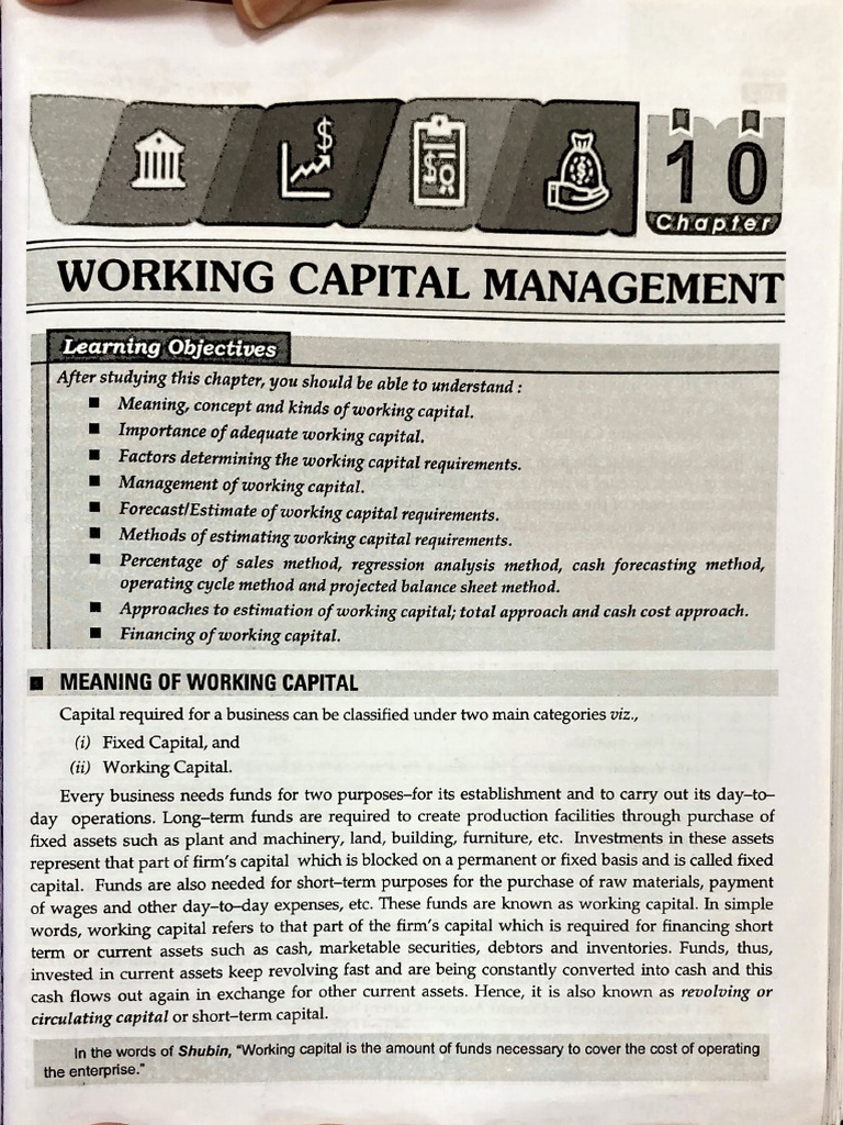 Working Capital Management | PDF